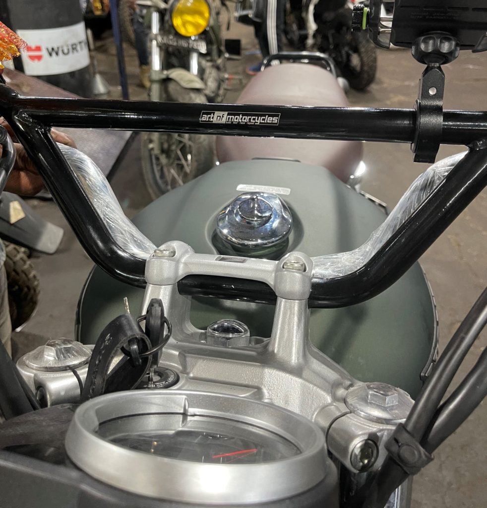 Honda H'ness CB350 Handlebar Black | Best and No 1 in India